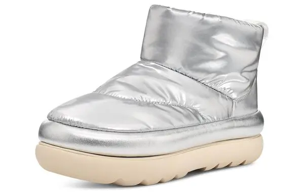 UGG Classic Maxi Mini Boot - Metallic Silver