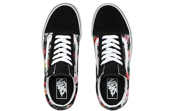 VANS Old Skool Garden Floral Sneakers - Black