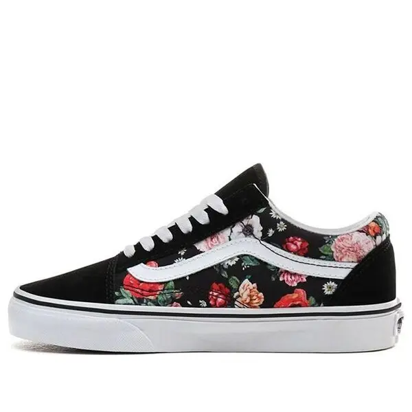 VANS Old Skool Garden Floral Sneakers - Black