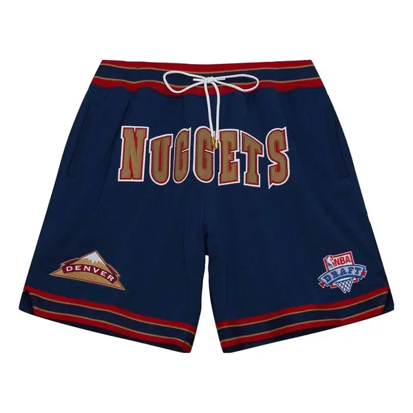 Mitchell & Ness X Just Don Hardwood Classics Denver Nuggets 1993 Shorts - Navy
