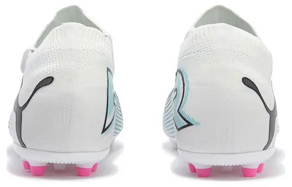 PUMA Future Match Mg Cleats - White/blue/pink