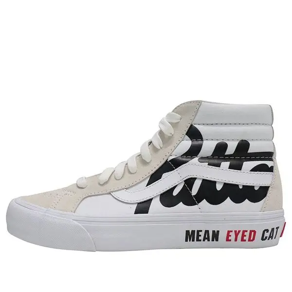 VANS Patta X Vault Sk8-hi Reissue Vlt Lx "mean Eyed Cat - White