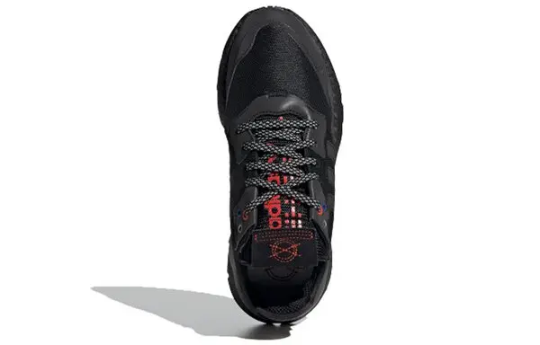 Adidas Nite Jogger Sneakers - Core Black/silver Metallic