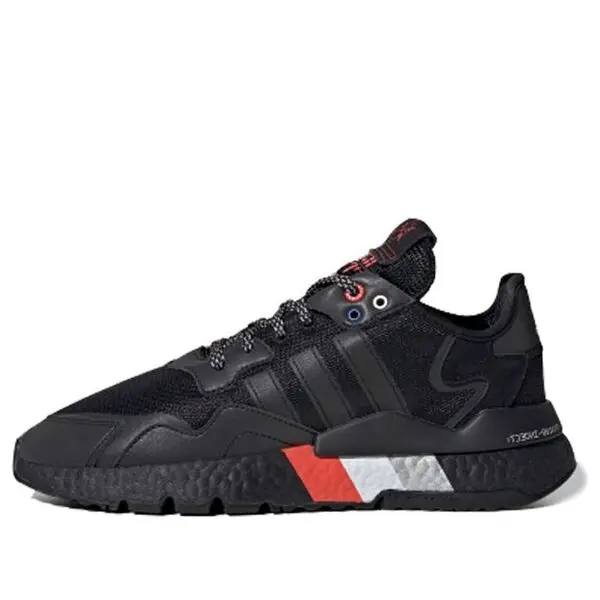 Adidas Nite Jogger Sneakers - Core Black/silver Metallic