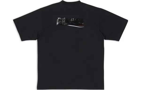 Balenciaga Gaffer T-shirt Large Fit - Black