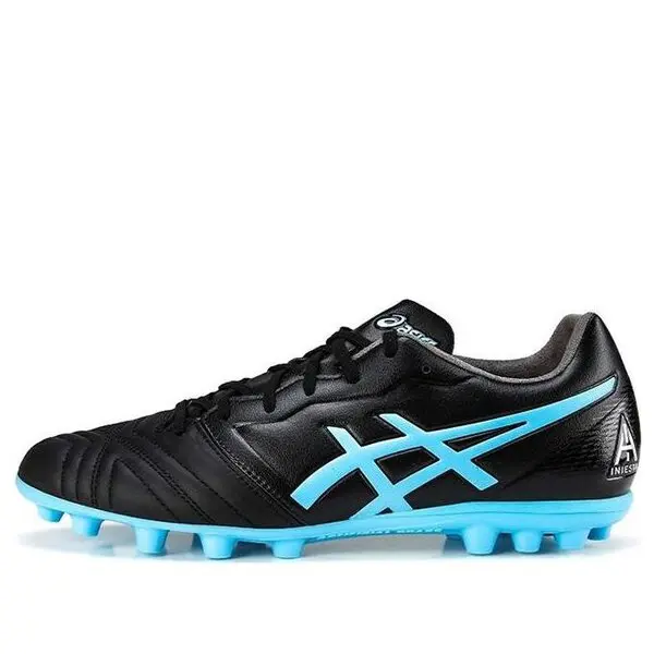 Asics Ultrezza Game Ag Ai Soccer Cleats - Black/blue