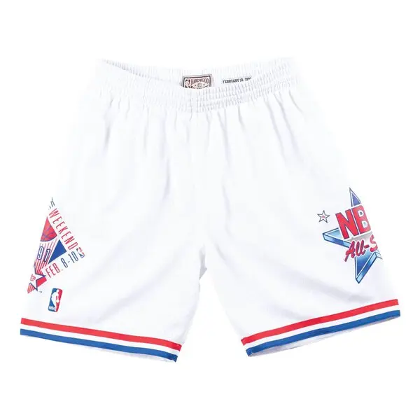 Mitchell & Ness Nba All-star East 1991 Swingman Shorts - White/red/blue