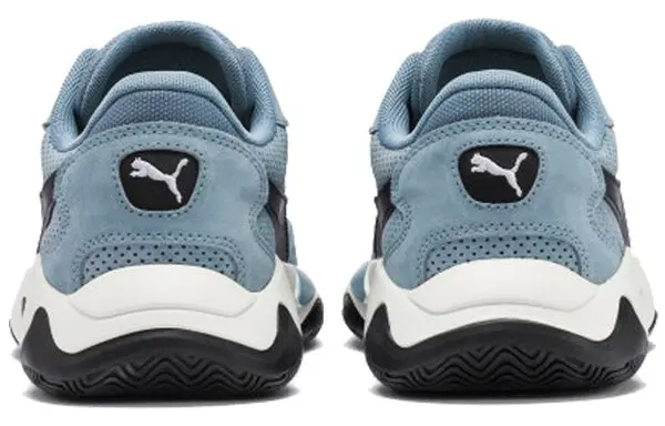 PUMA Storm Street Faded Denim Sneakers - Blue/black