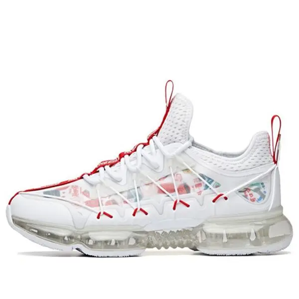 ANTA X Coca Cola Running Series Sneakers - White/red