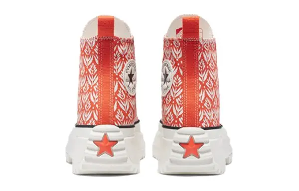 CONVERSE Run Star Hike High Top Sneakers - Red/white