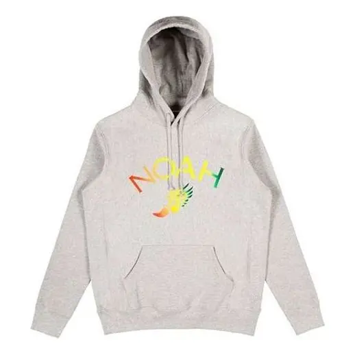 NOAH Winged Foot Embroidered Hoodie