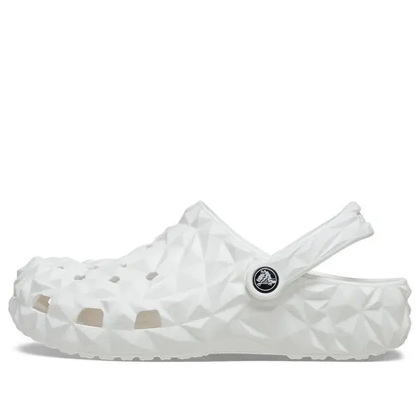 CROCS Classic Geometric Clogs - White
