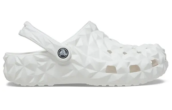 CROCS Classic Geometric Clogs - White