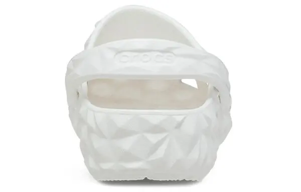 CROCS Classic Geometric Clogs - White