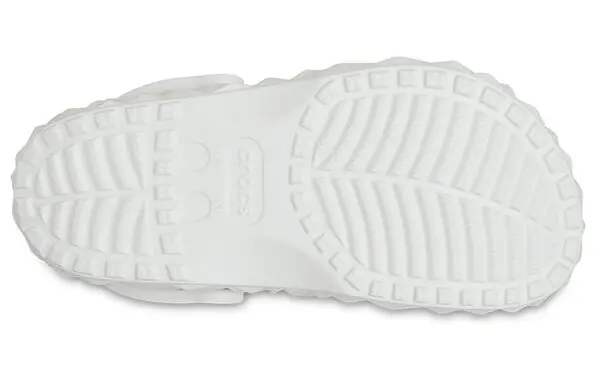 CROCS Classic Geometric Clogs - White
