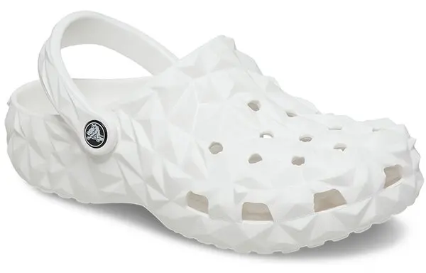 CROCS Classic Geometric Clogs - White