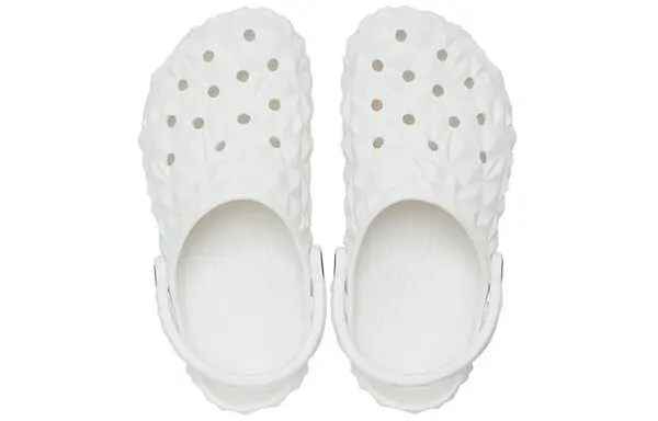 CROCS Classic Geometric Clogs - White
