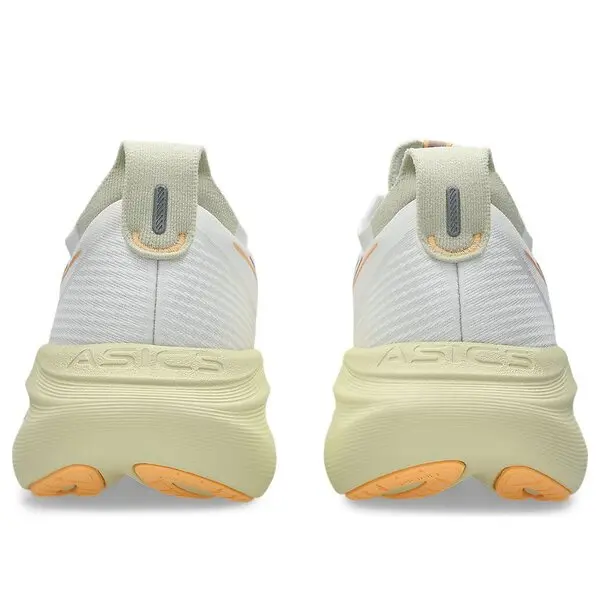 Asics Gel Nimbus 27 Wide Athletic Sneakers - White/fawn