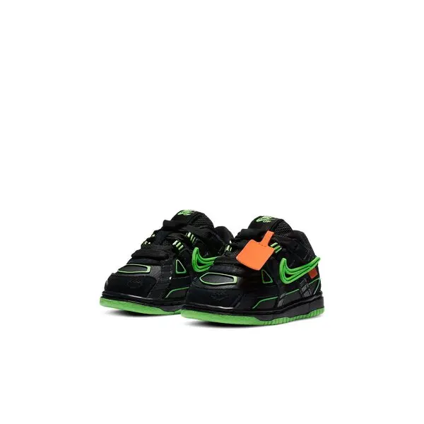 Nike X Off-white Rubber Dunk "green Strike