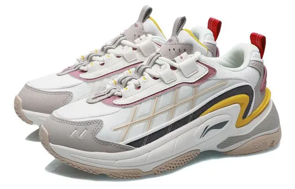 LI-NING Nebula M1 Sneakers - White/grey/yellow
