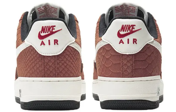Nike Force 1 Low Prm "red Bark