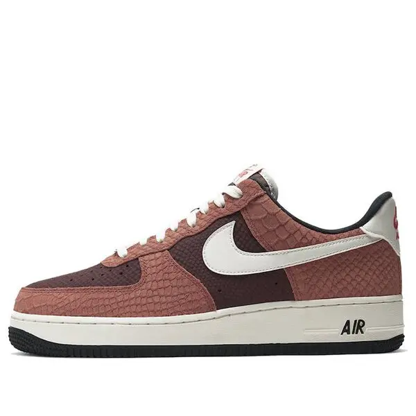 Nike Force 1 Low Prm "red Bark