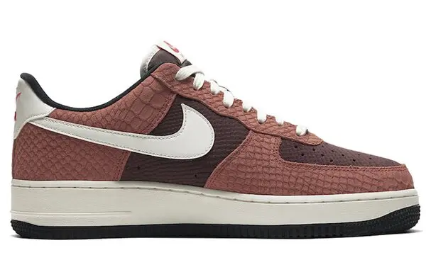 Nike Force 1 Low Prm "red Bark