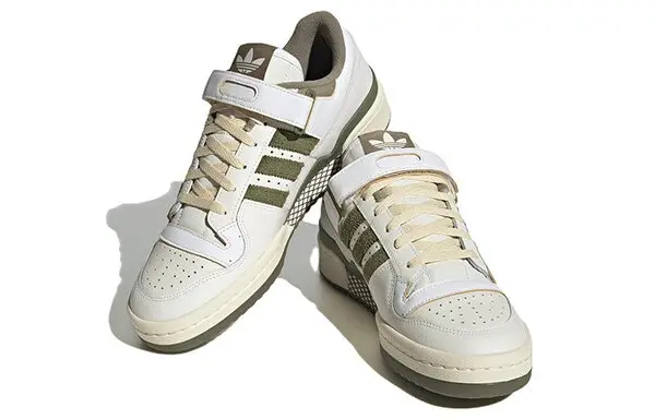 Adidas Originals Forum 84 Low Sneakers - White/green