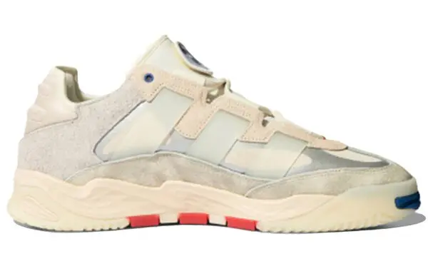 Adidas Niteball "cream " Sneakers - White