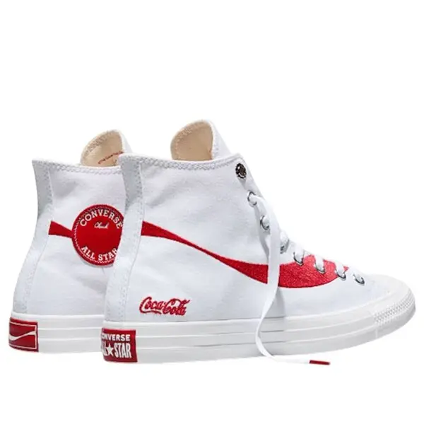 CONVERSE X Coca-cola Chuck Taylor All Star High Top Sneakers - White/red
