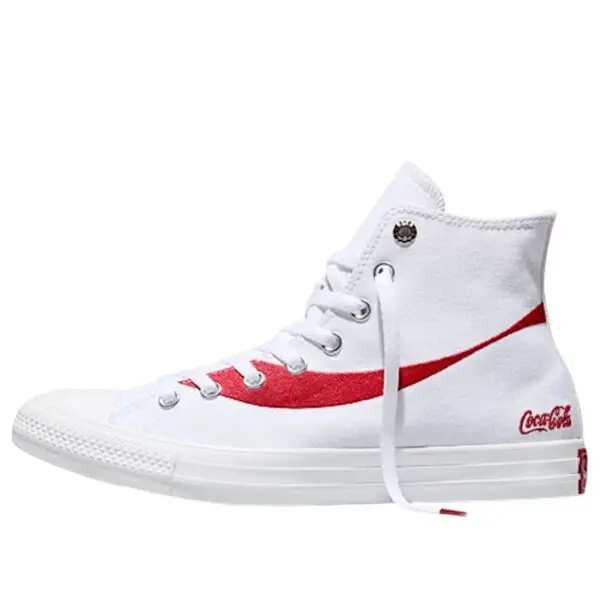 CONVERSE X Coca-cola Chuck Taylor All Star High Top Sneakers - White/red