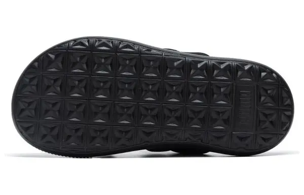 PUMA Mayu Puffy Slides - Black