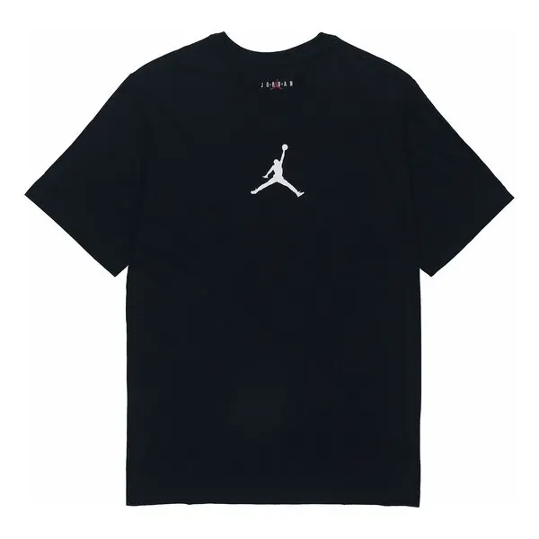 JORDAN Jumpman Dfct Ss Crew Round-neck Short-sleeve Tee - Black