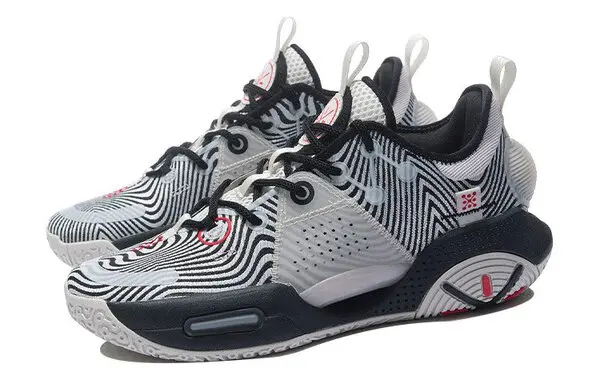 LI-NING Wade All City V1.5 'shadow' Sneakers - Black/white/grey