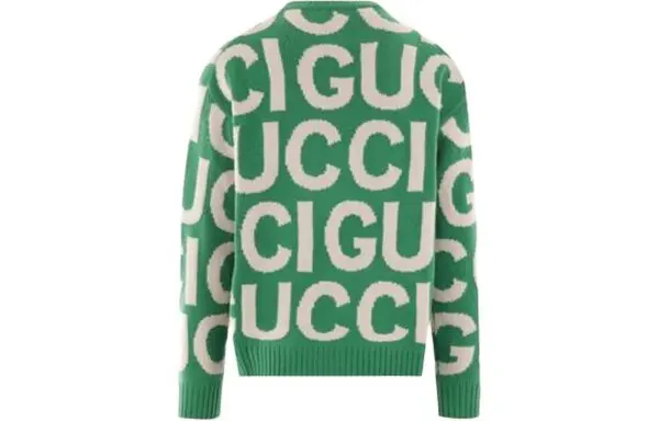 Gucci Wool Sweater With Intarsia