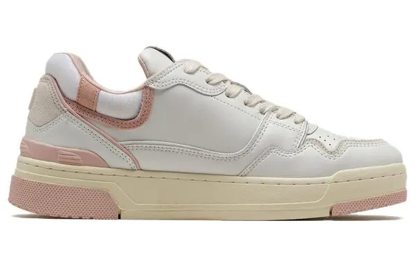 AUTRY Clc Leather Sneakers - White/pink