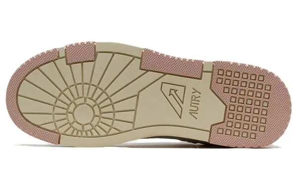 AUTRY Clc Leather Sneakers - White/pink