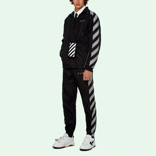 Off-White Side Sleeve Stripe Track Jacket