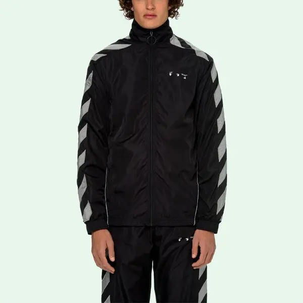Off-White Side Sleeve Stripe Track Jacket