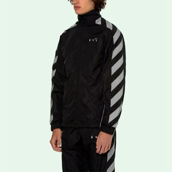 Off-White Side Sleeve Stripe Track Jacket