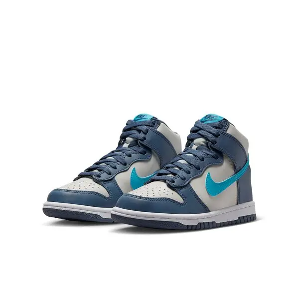 Nike Dunk High Sneakers - Light Bone/blue Lightning/diffused Blue