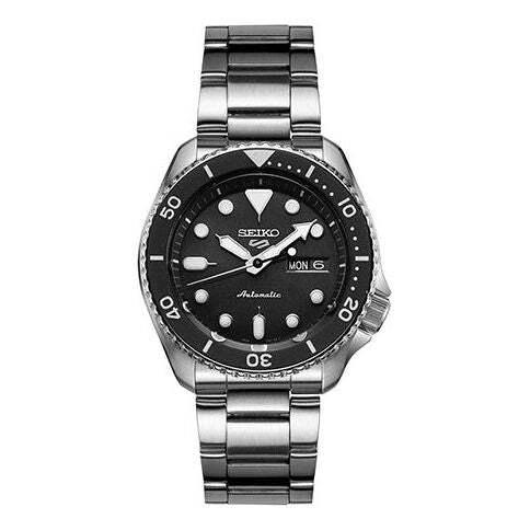 SEIKO 5 Automatic Stainless Steel Bracelet Watch - Black