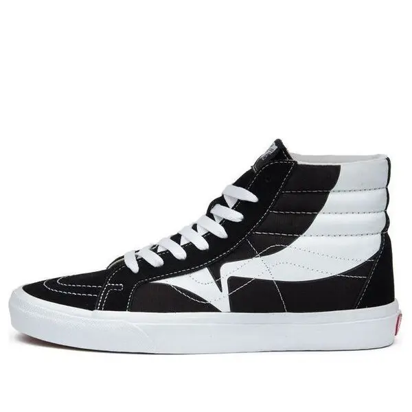 VANS Sk8-hi Reissue "warp" High-top Sneakers - Black/white