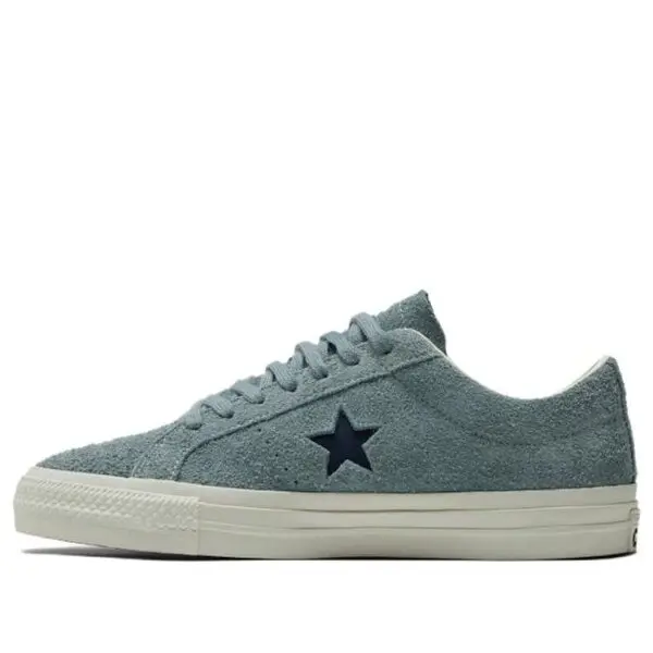 CONVERSE One Star Pro Vintage Suede Low Top Sneakers - Tidepool Grey/navy/egret