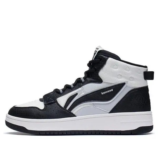 LI-NING San Yuan High 3m Sneakers - Black/white/grey