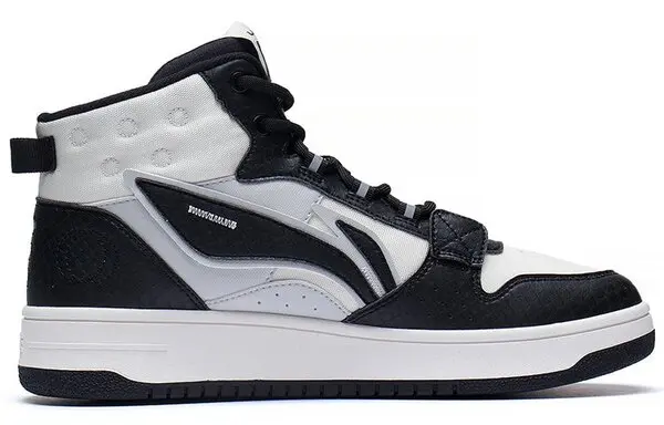 LI-NING San Yuan High 3m Sneakers - Black/white/grey