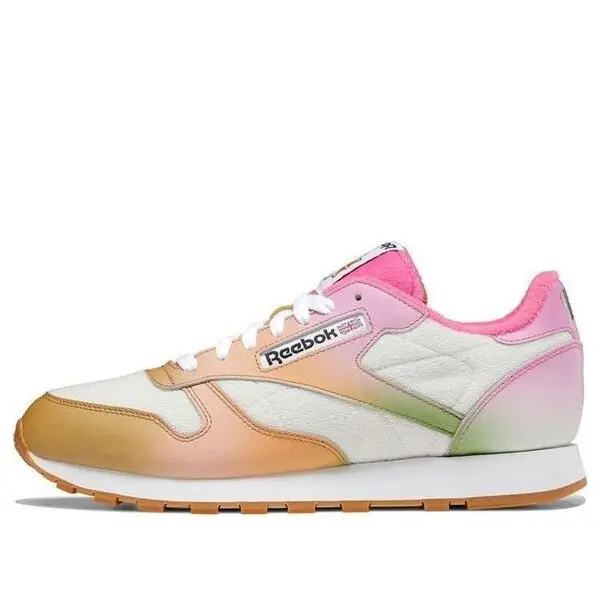 REEBOK Classic Leather 'atomic Pink Radiant Ochre - Pink/blue