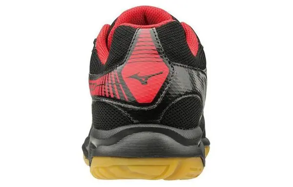 Mizuno Thunder Blade Athletic Sneakers - Black/red