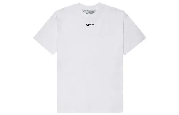 Off-White Ss20 Arrows Logo Print Oversized T-shirt - White