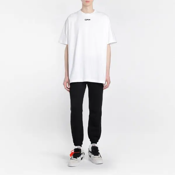Off-White Ss20 Arrows Logo Print Oversized T-shirt - White